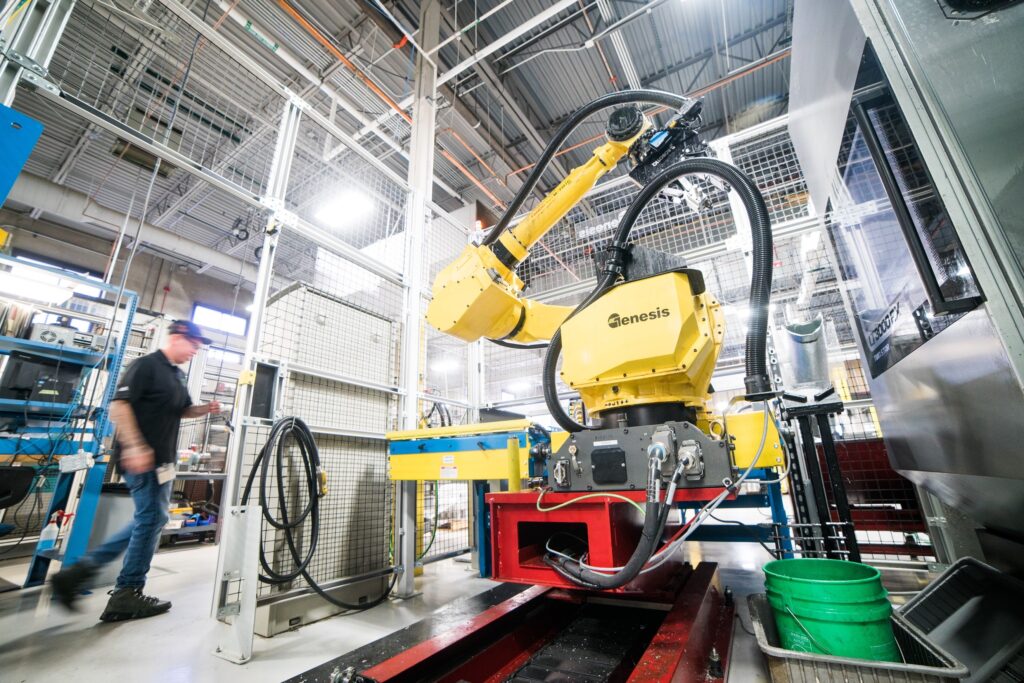 CNC operators versus robotics is not an either/or proposition